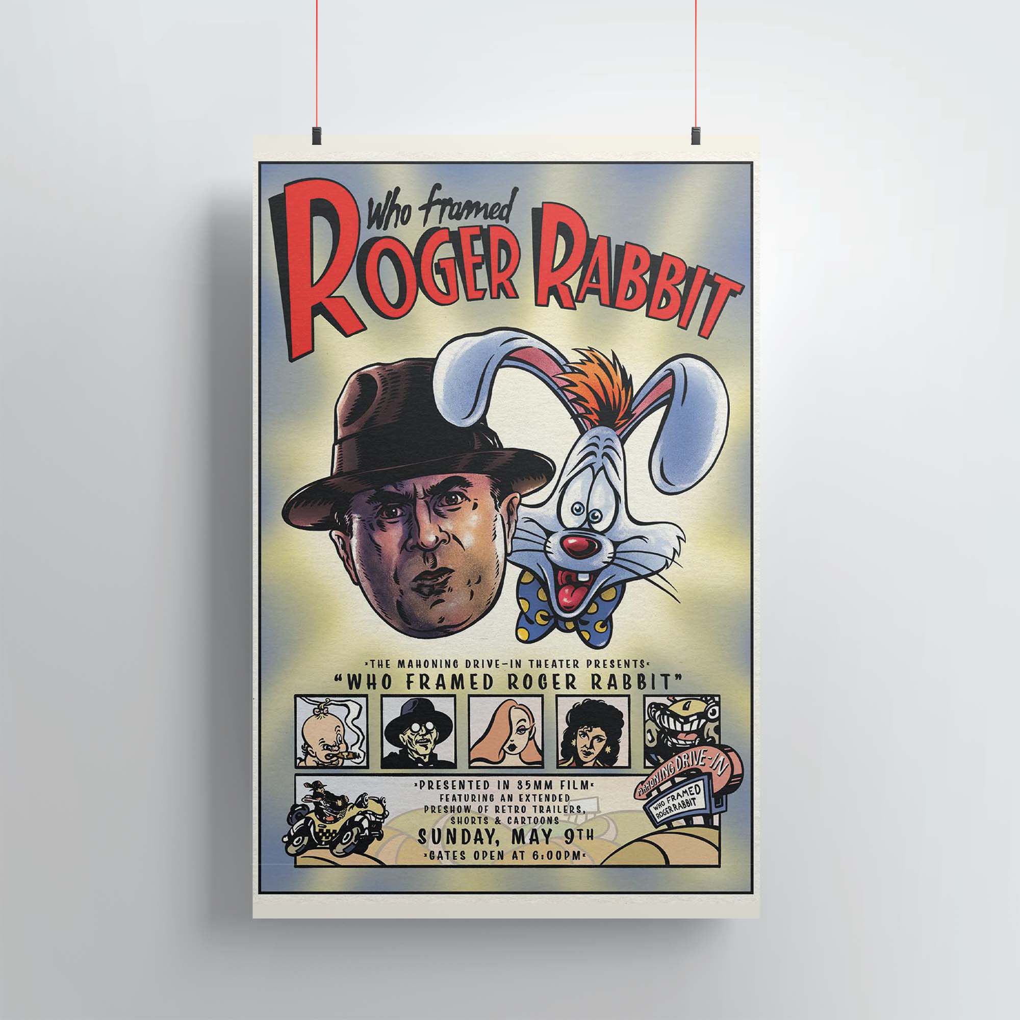 Who Framed Roger Rabbit Movie Poster